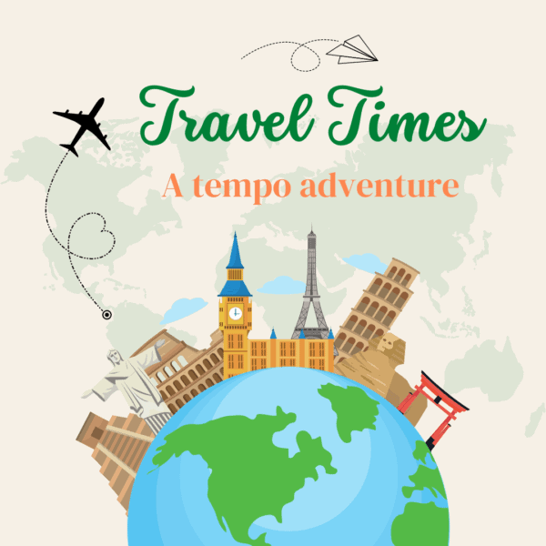 Tempo Travel Times Bundle - The Happy Music Teacher